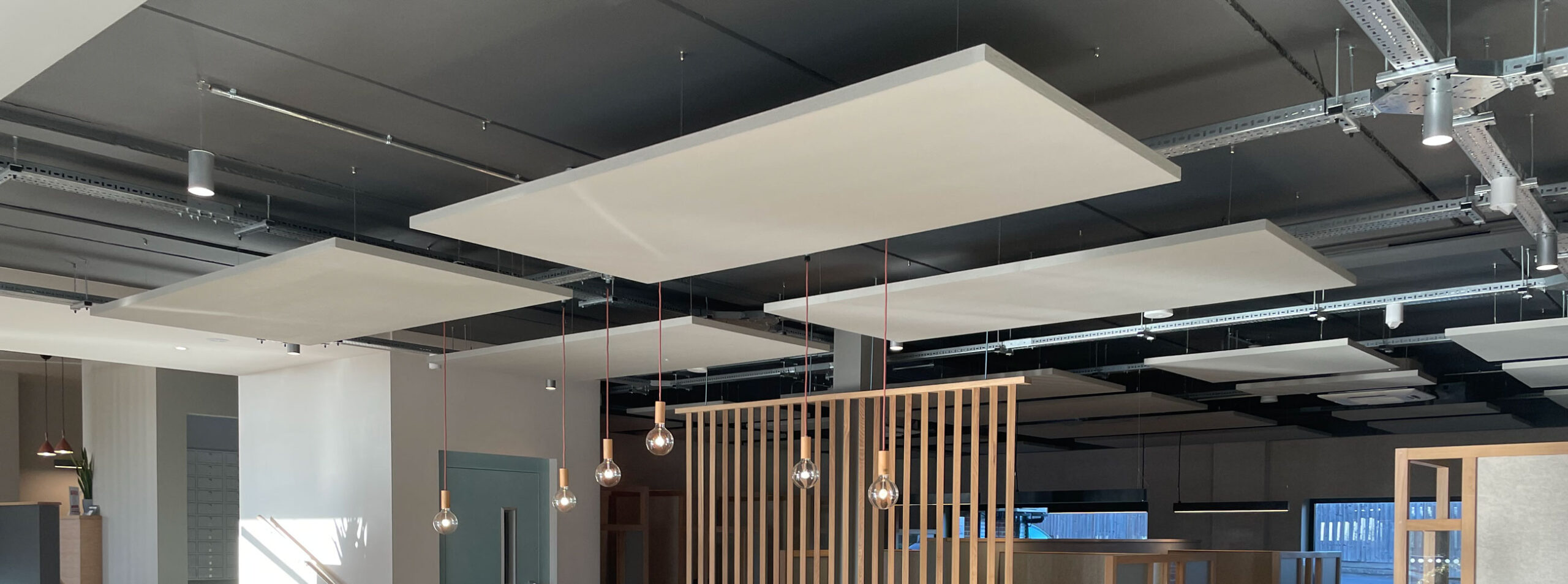 Types of Acoustic Baffles - Tapper Interiors